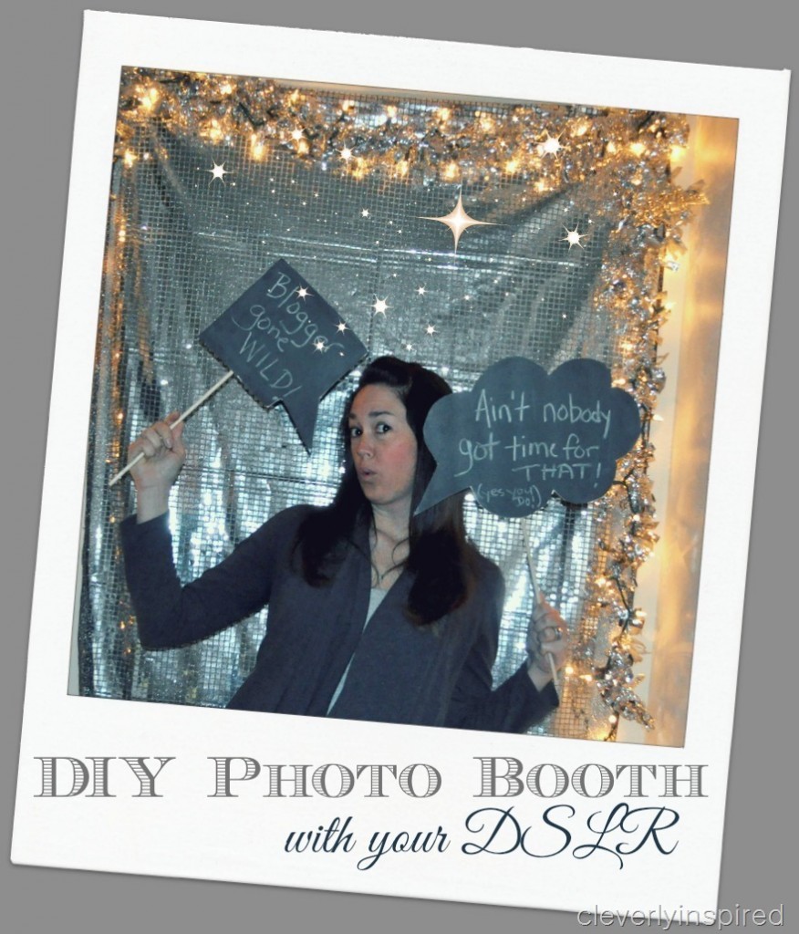 DIY photo booth using DSLR camera